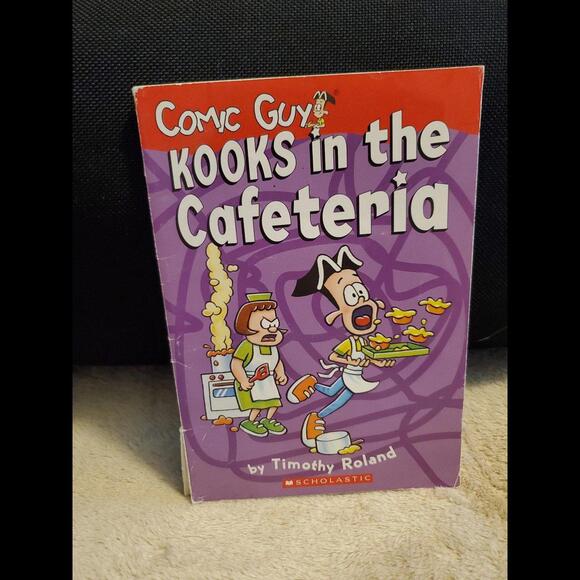Scholastic | Other | Kooks In The Cafeteria Comic Guy 3 Kids Book ...